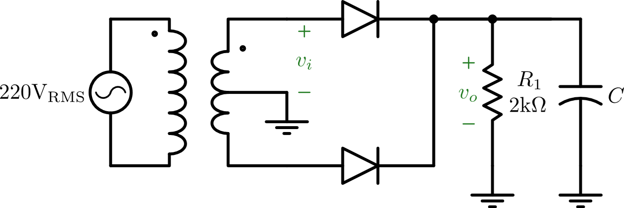 Lab 6: Diodes, Rectifiers and Voltage Regulators – Phatham Loahavilai